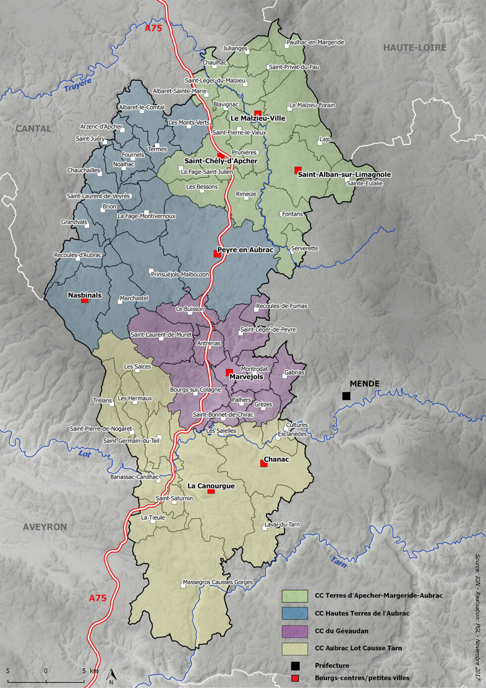 Territoire | Le PETR du Pays du Gévaudan Lozère